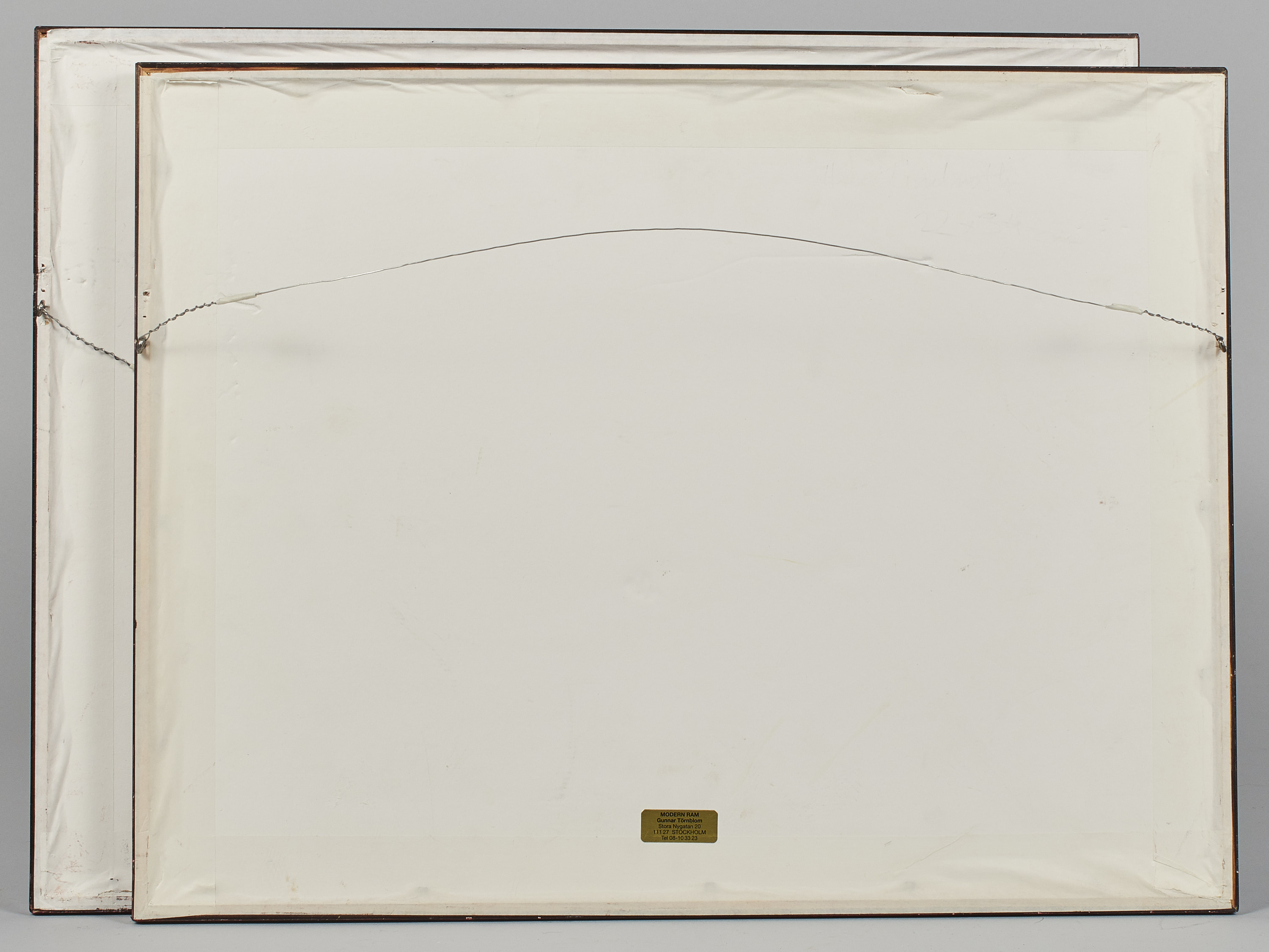 Torrnålsgravyrer, 2 st, Hasse Lindroth (f. 1938), Sverige. Signerade ...