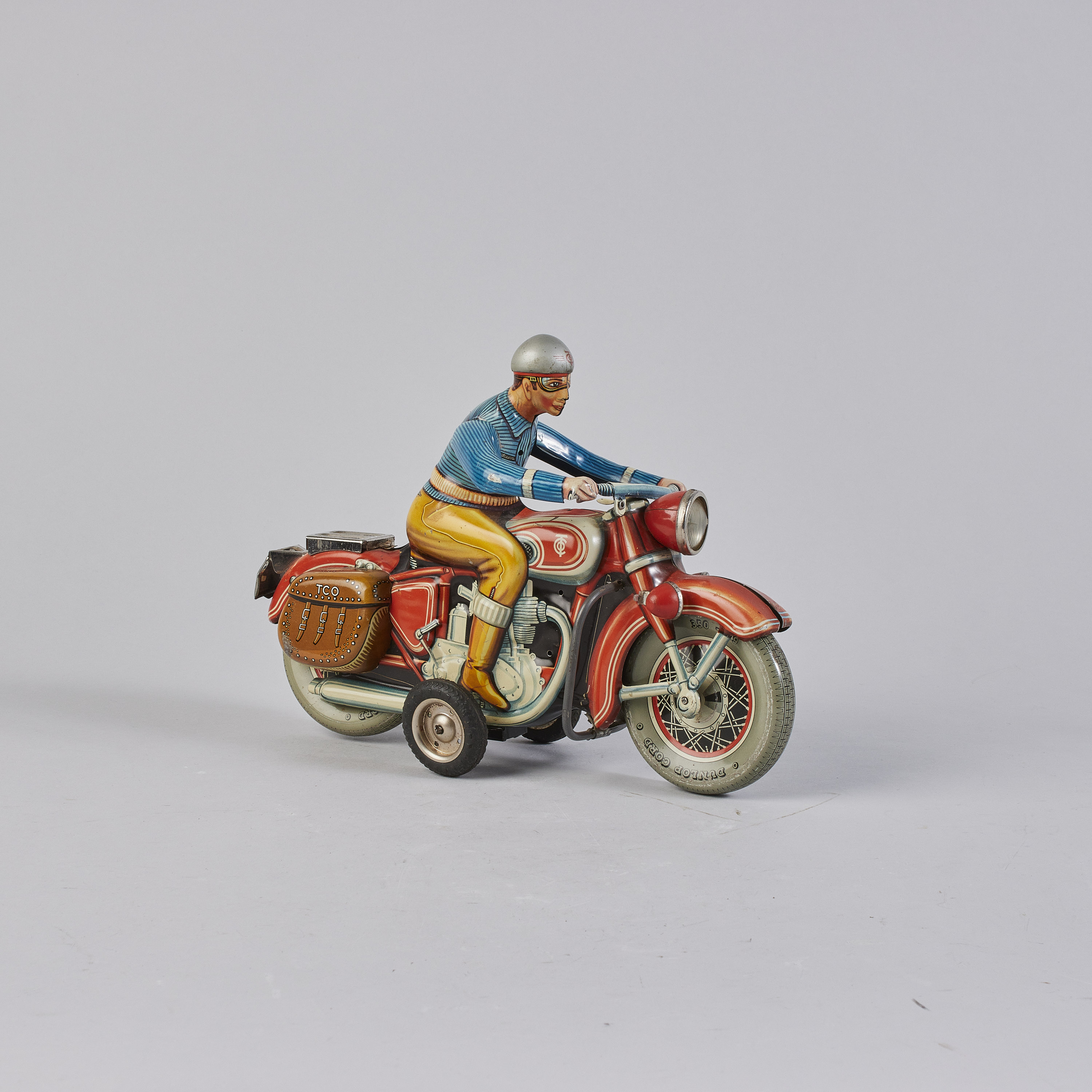 Mekanisk leksak, motorcykel, TIPPCO (Tipp & Co), TCO-598, Tyskland ...