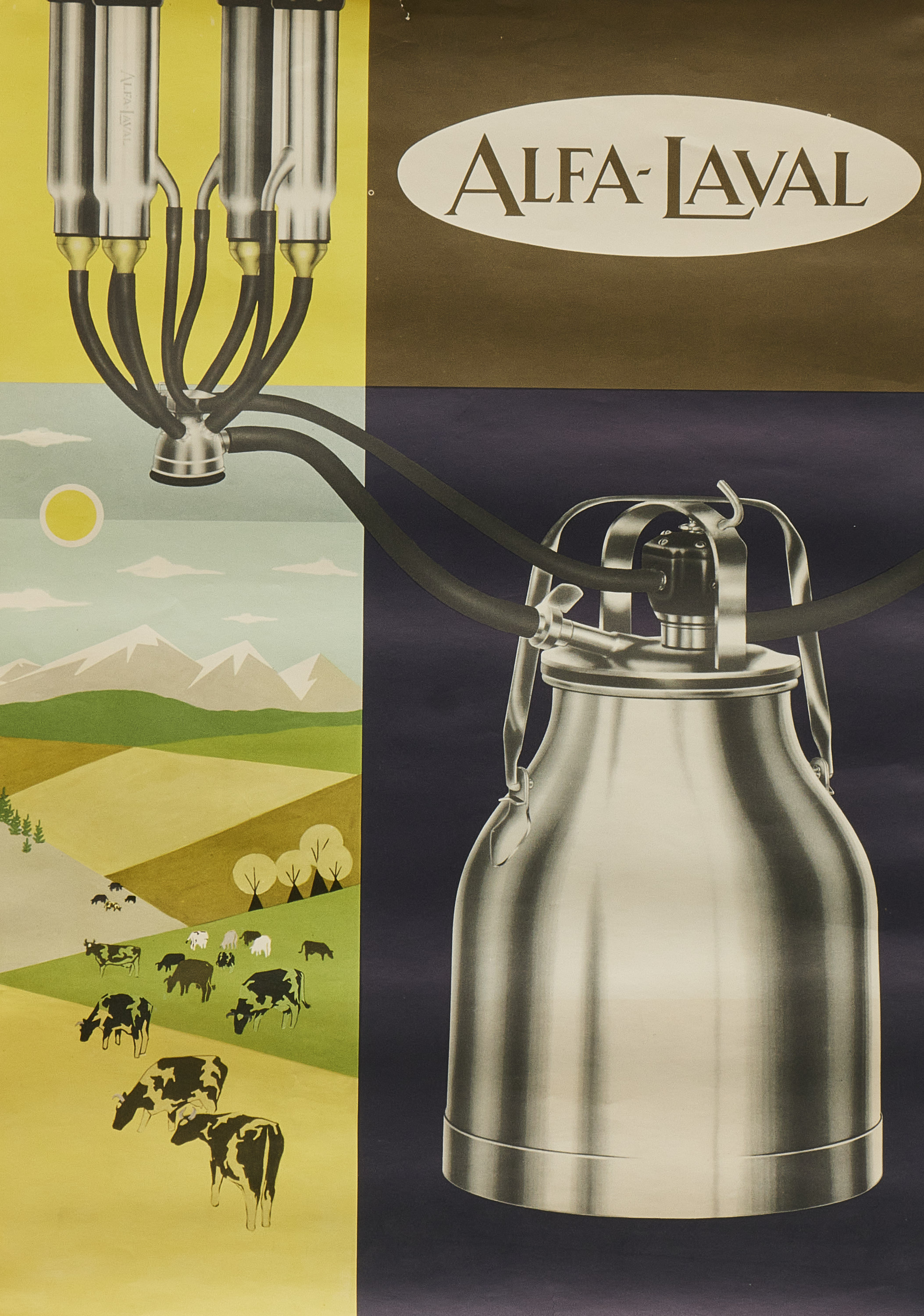 Affischer, 2 st, Alfa Laval & Primus, bladets mått: 70x50-98x70cm ...