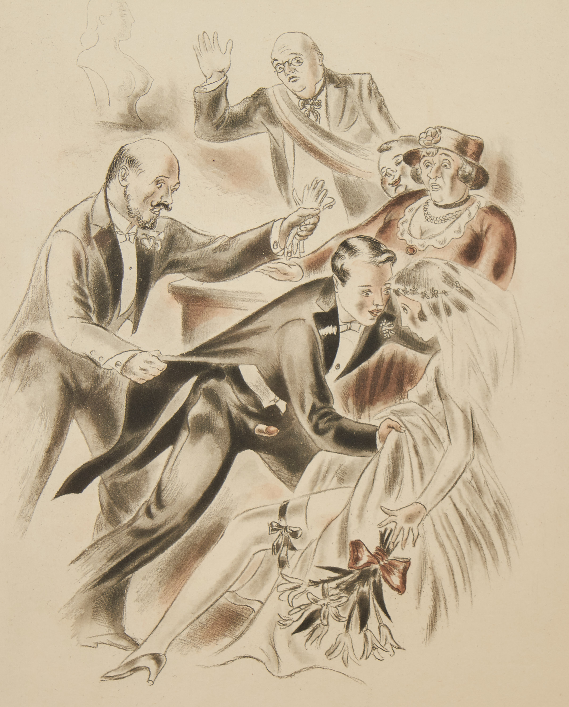 Färglitografier, 2 st. Feodor Stepanovich Rojankovsky (1891-1891 ...