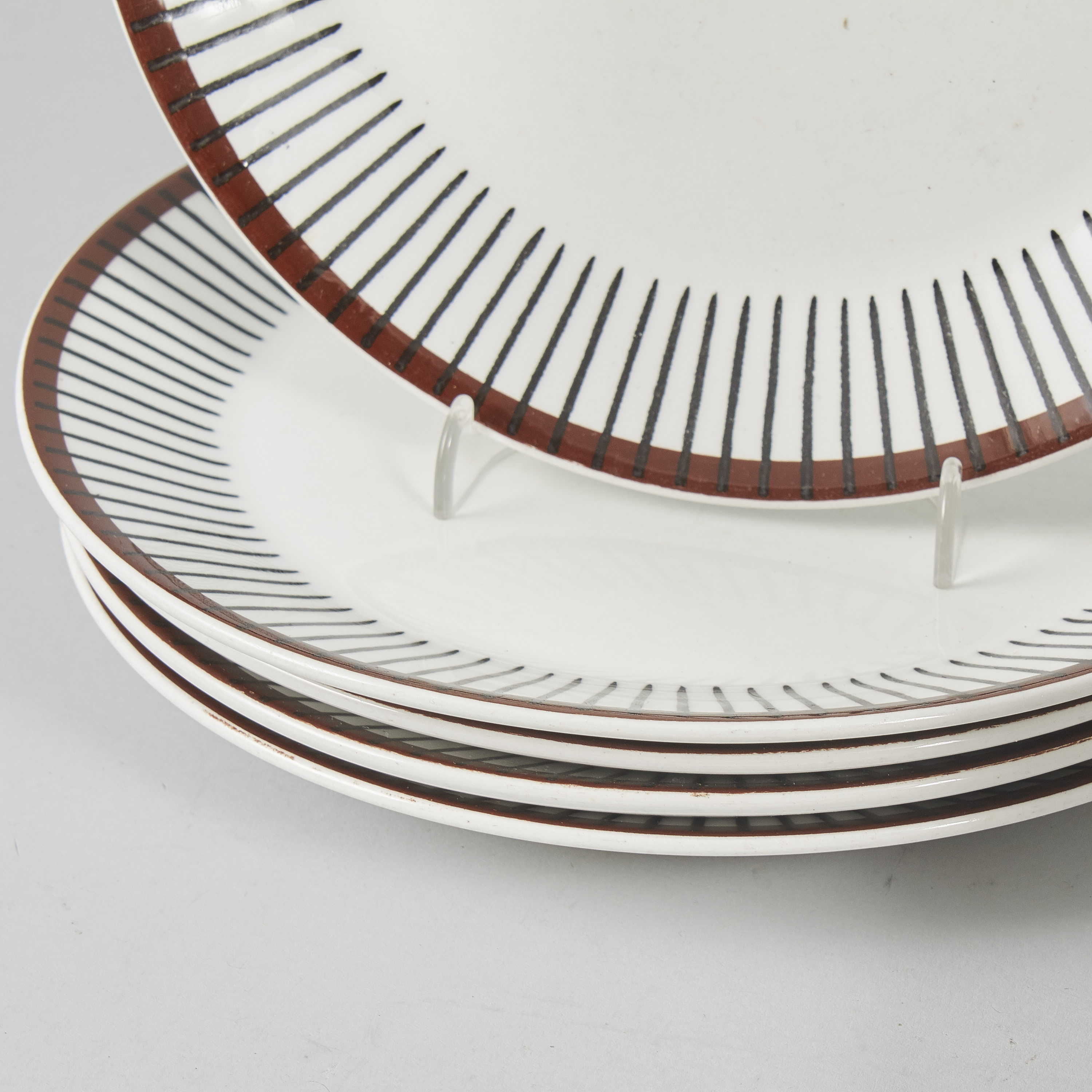 Servisdelar, Stig Lindberg (1916-1982), Sverige. Spisa Ribb ...