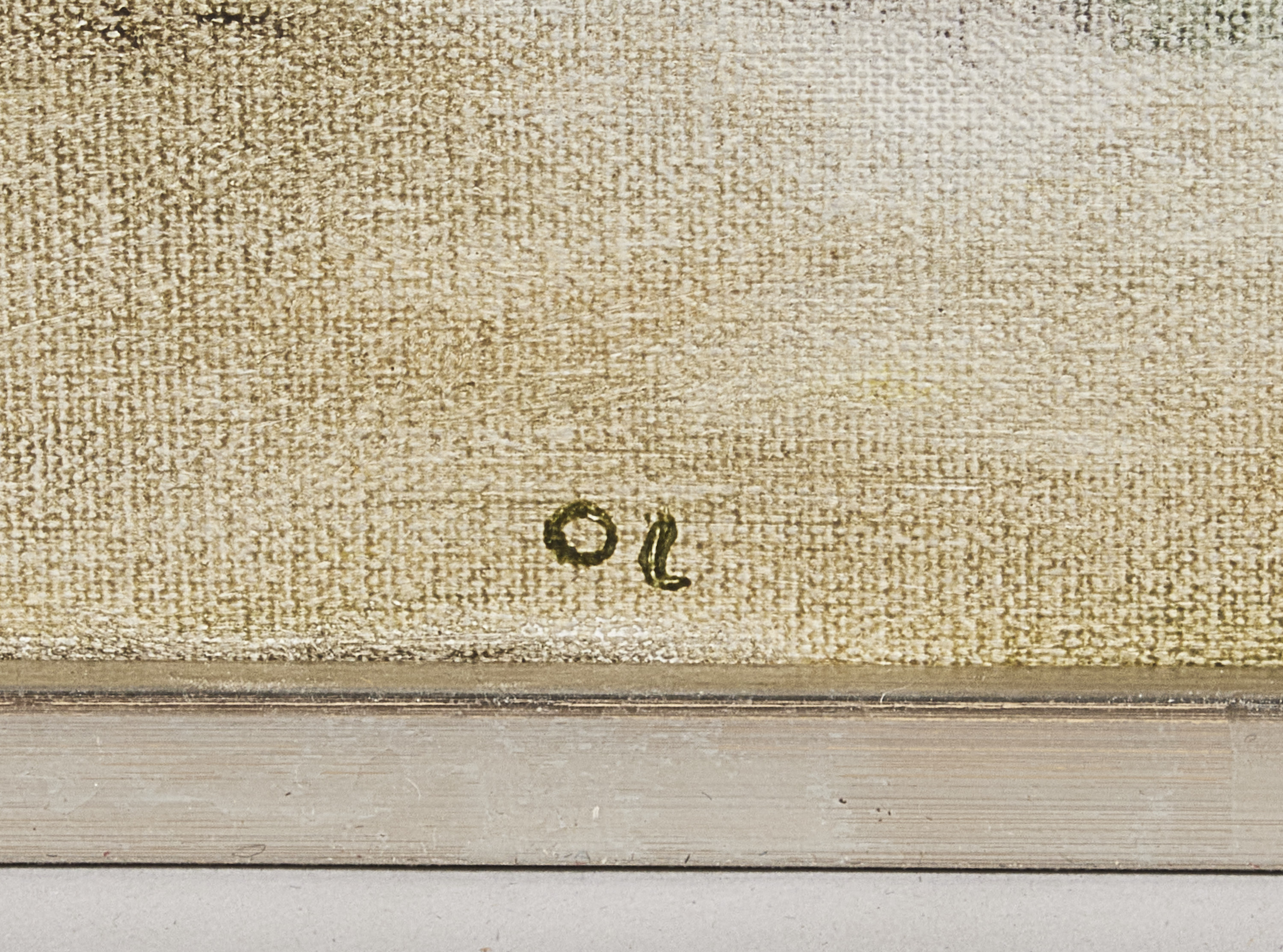 Oljemålning, Olle Lindgren (1930-2018), Sverige. Monogramsignerad, -76 ...