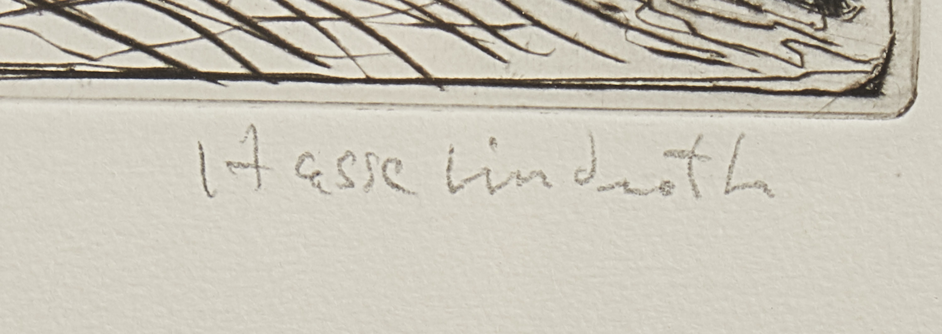 Etsning, Hasse Lindroth (f. 1938), Sverige. Signerad, numrerad 88/280 ...