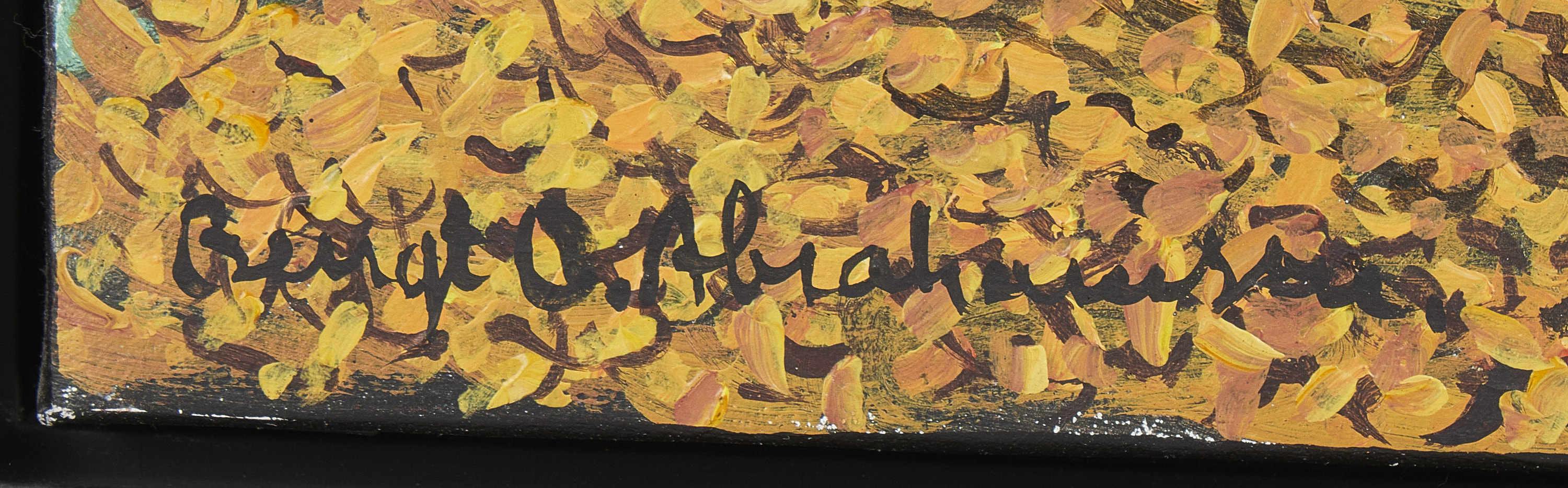 Oljemålning, Bengt Olov Abrahamsson (1924-1989), Sverige. Signerad ...