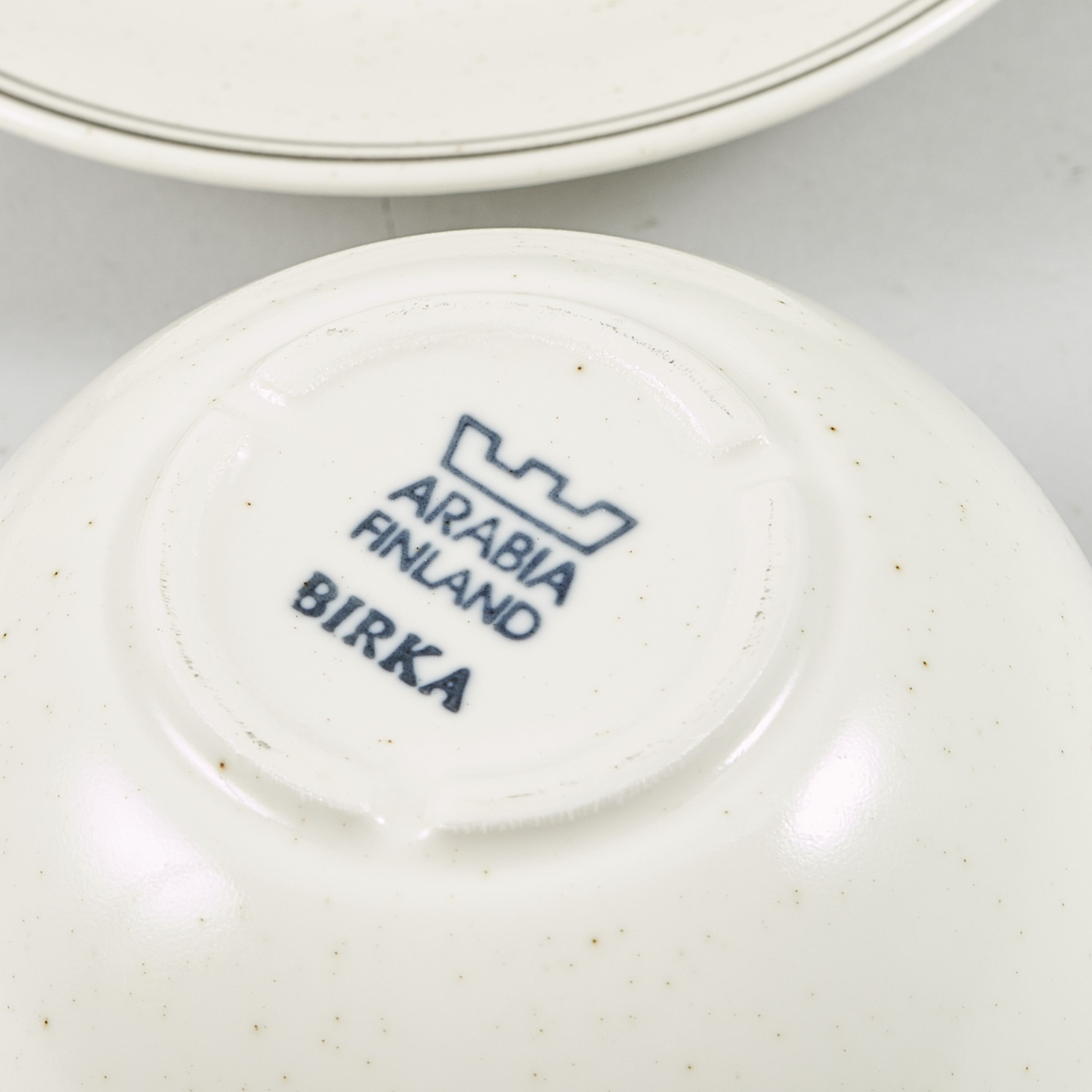 Servisdelar, Arabia, Birka, 25 del. Metropol - Auktioner i Stockholm ...