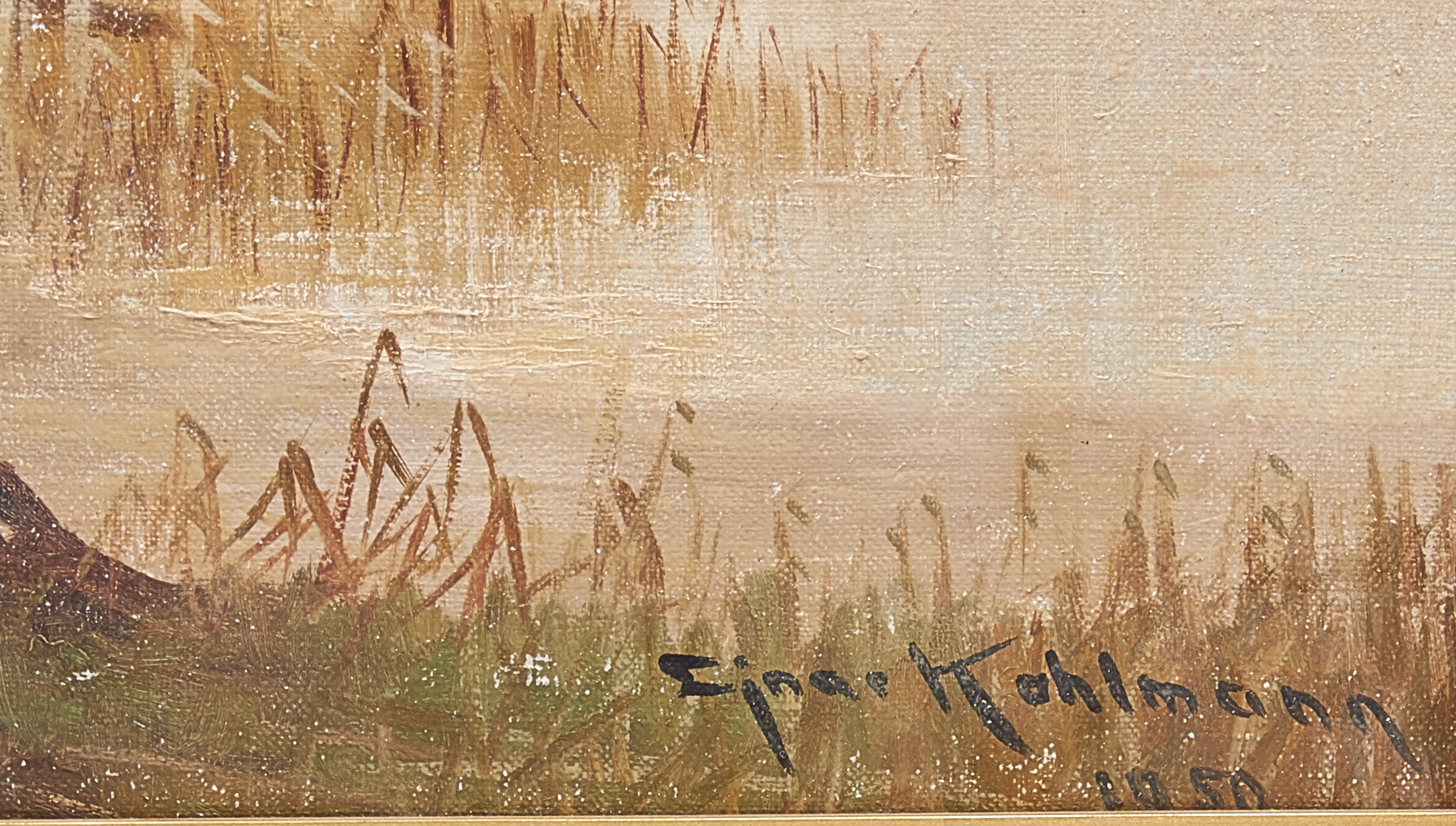 Oljemålning, Ejnar Kohlmann (1888-1968), Finland. Signerad, 1950 ...