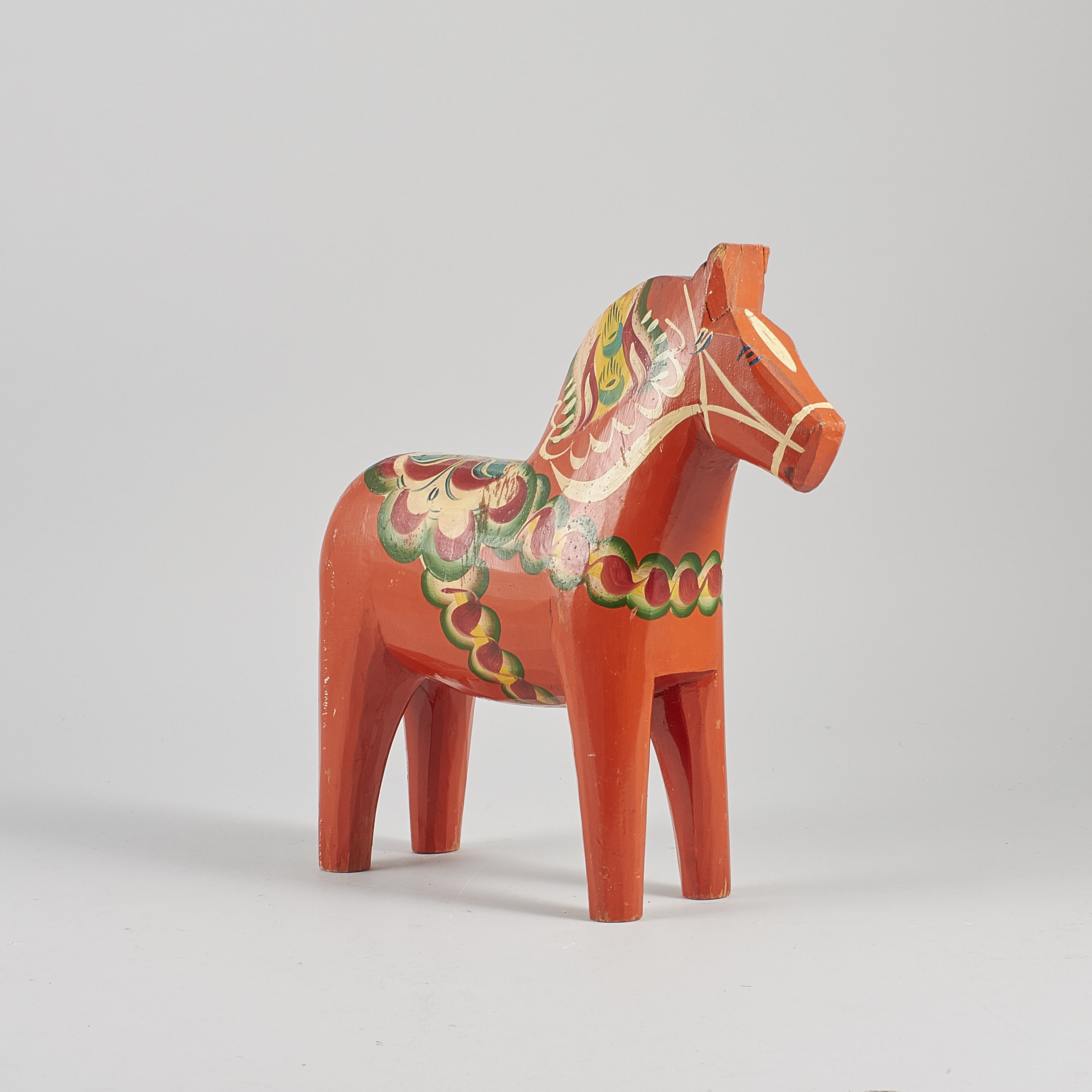 Dalahäst, längd: 33 cm, höjd: 35 cm. Metropol - Auktioner i Stockholm ...