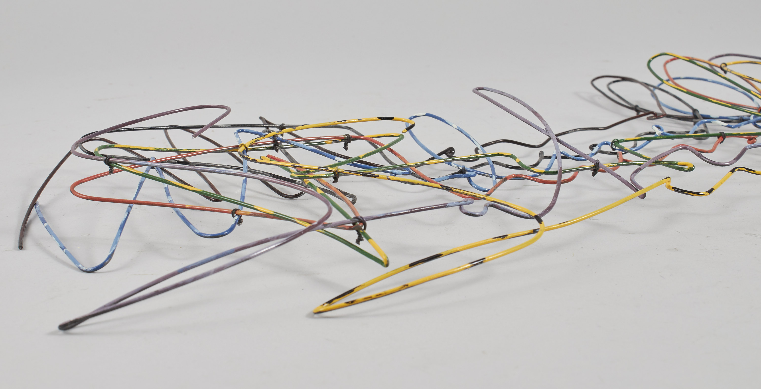 Skulptur, Kjell Landfors (f. 1953), Sverige. "Veckodagar". Bokstäver i ...