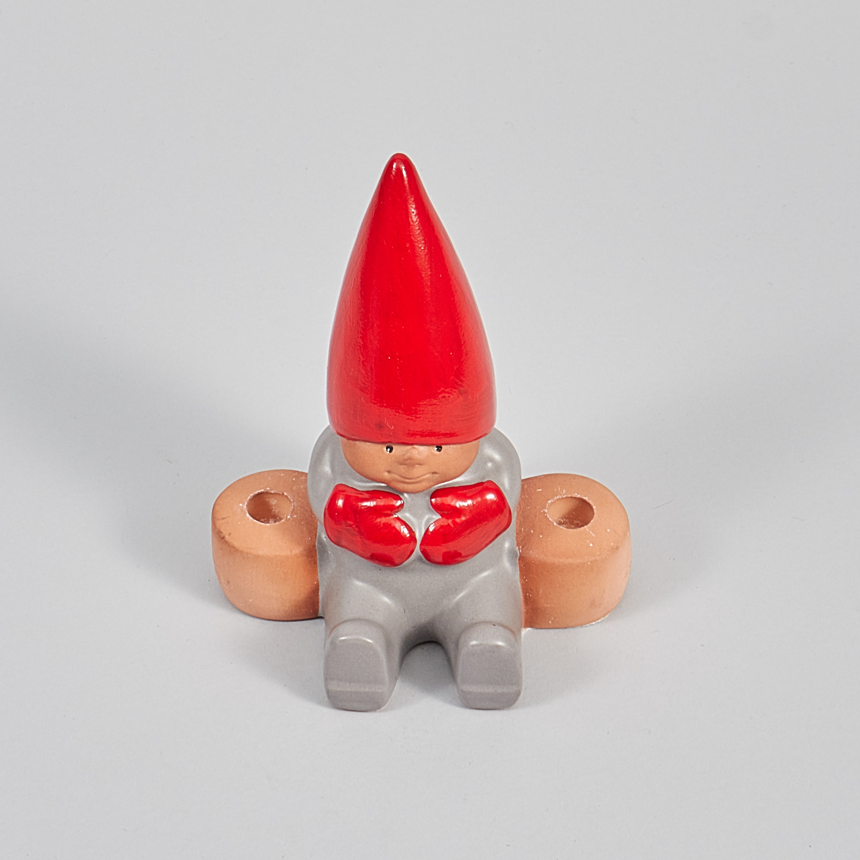 Ljusstake, Lisa Larson (f. 1931), tomte, Gustavsberg. Metropol ...