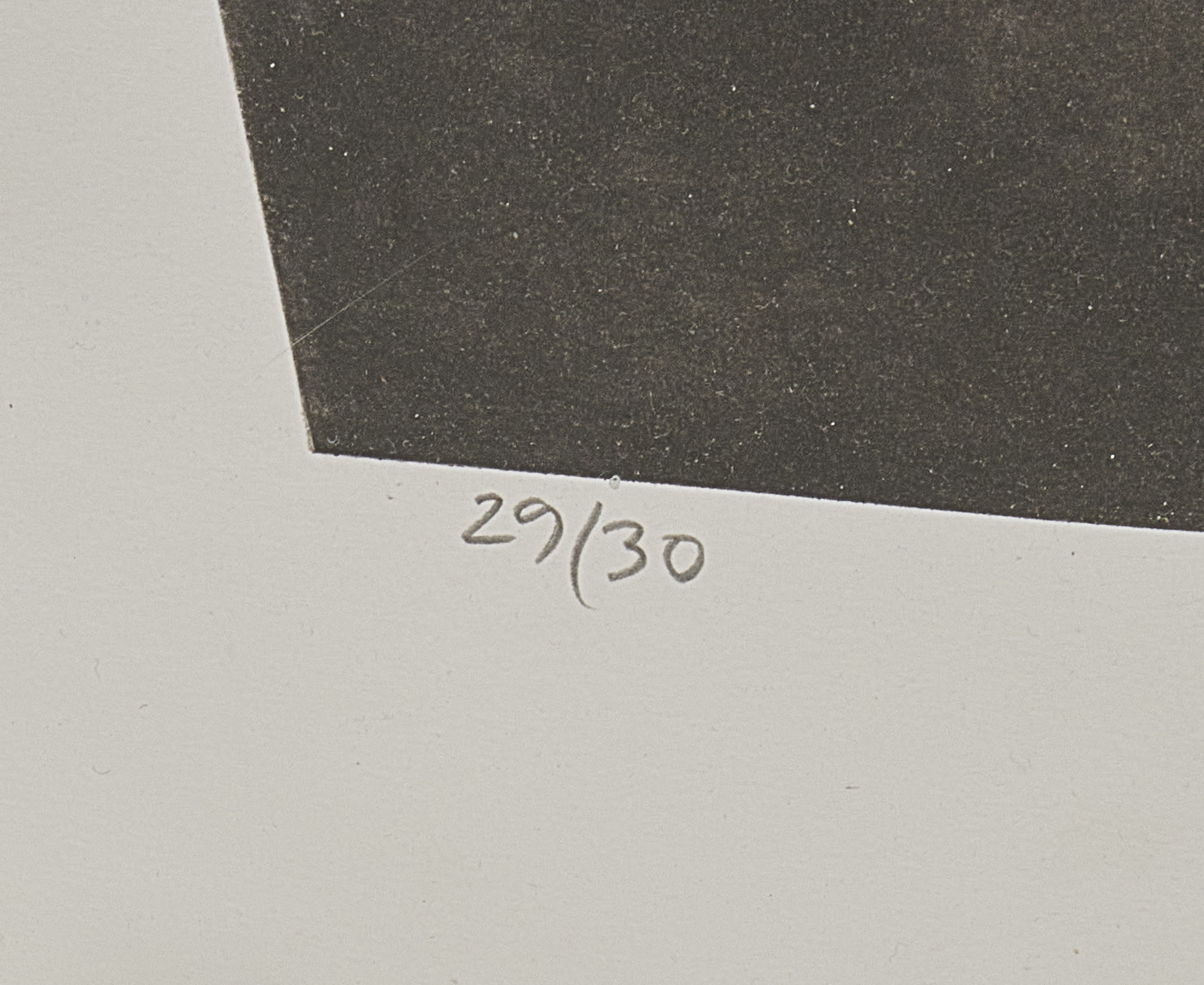 Litografi, Carl Fredrik Reuterswärd (1934-2016), Sverige. Signerad ...