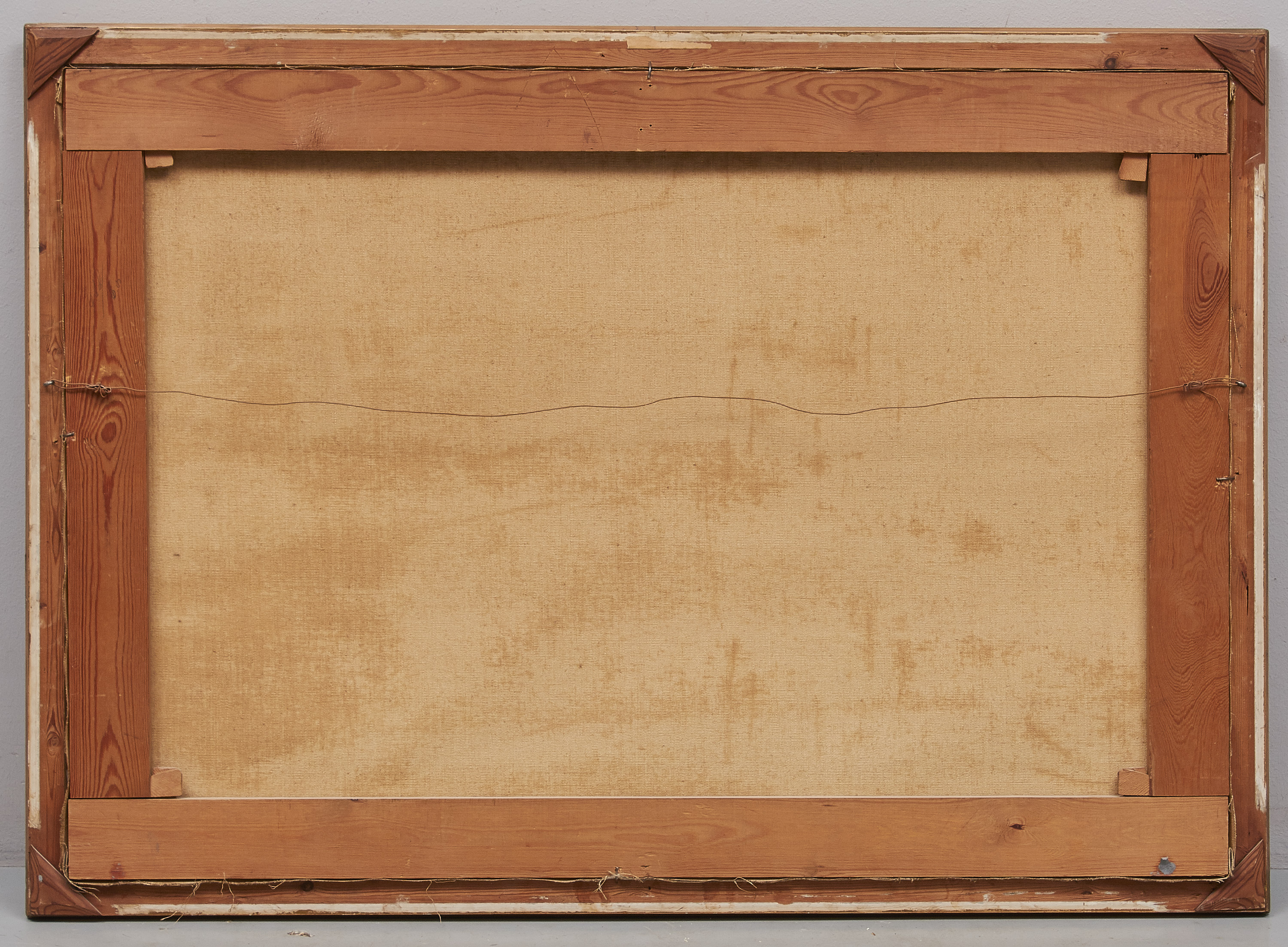 Oljemålning, Seth Roland Martin (1886-1925), Sverige. Berguv & hare ...