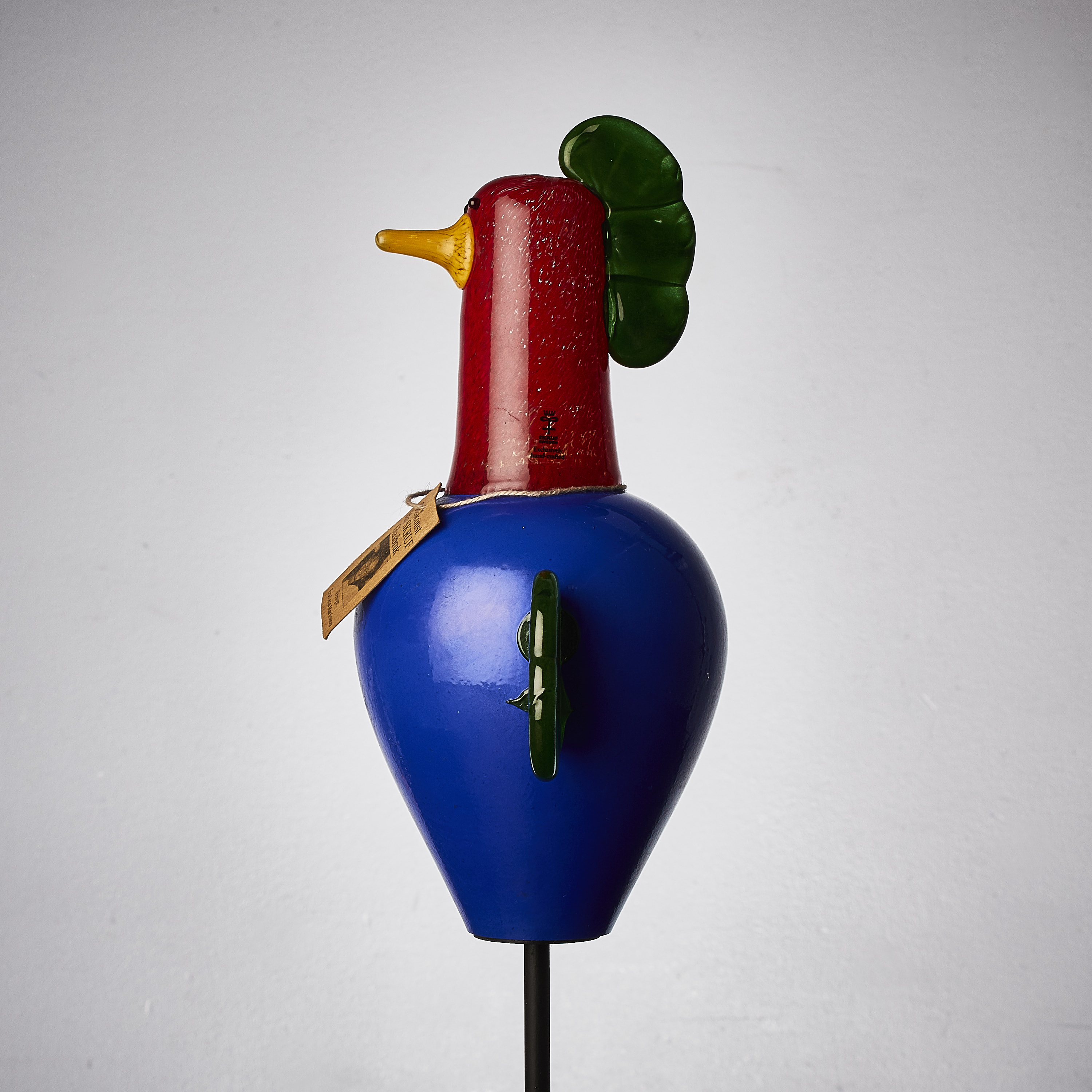 Skulptur i glas, Eva-Lena Martinsson (f. 1962), Sverige. Skruf, Fågel ...