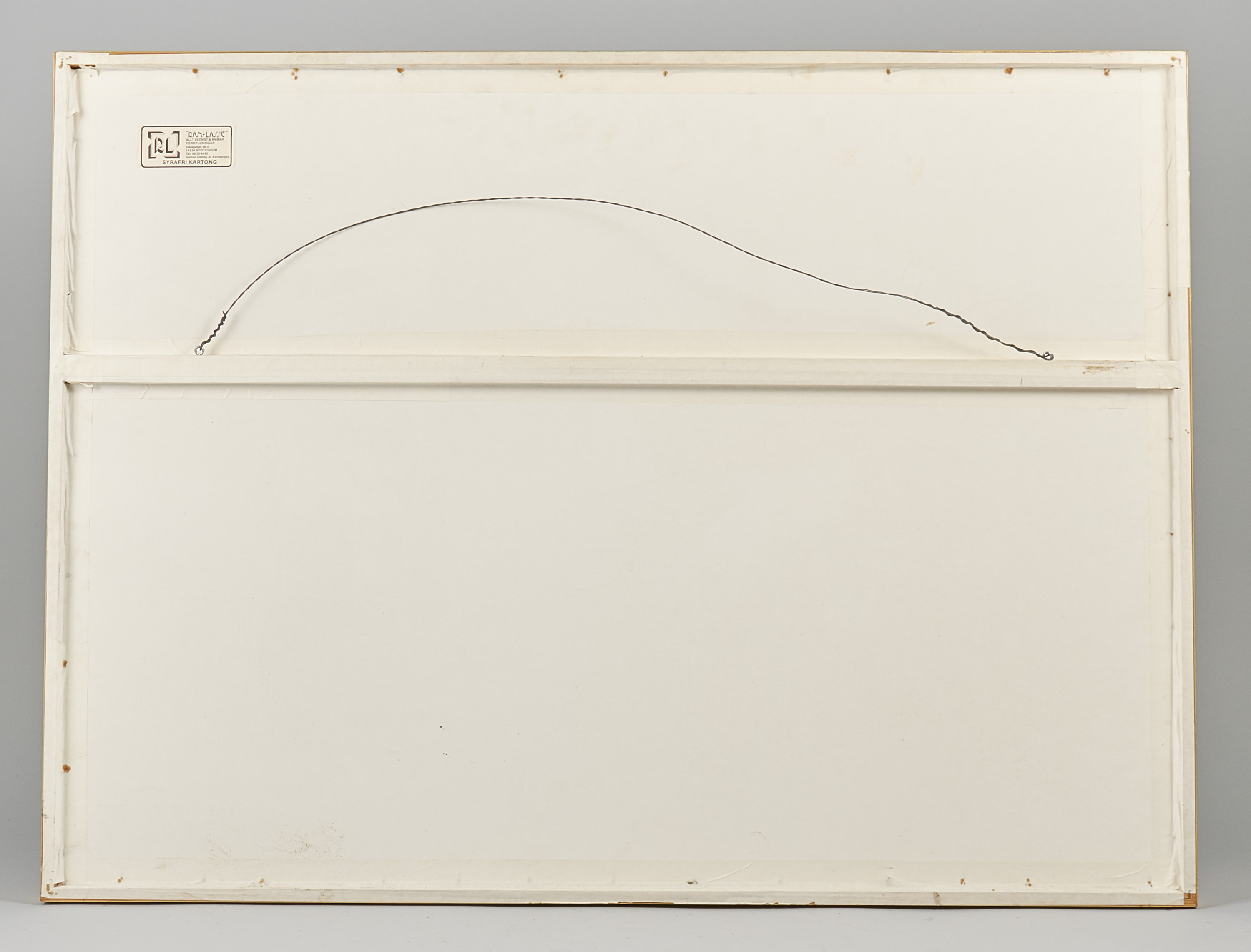 Färglitografi, Claes Folcker (f. 1940), 137/360, motivet: 49x73 ...