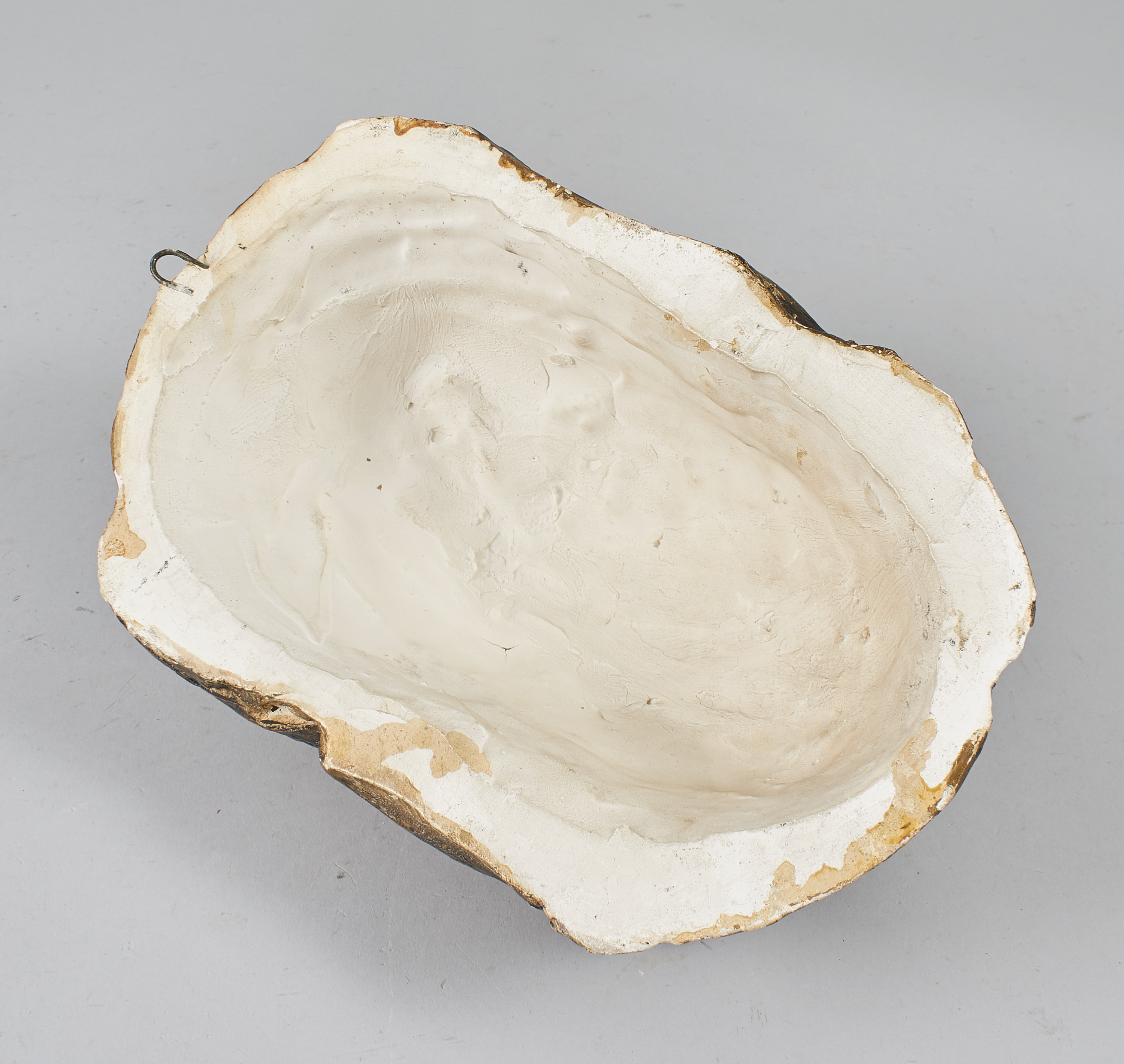 Väggskulptur, Mask, Patinerad gips, Kvinna. Höjd: 25. Metropol ...