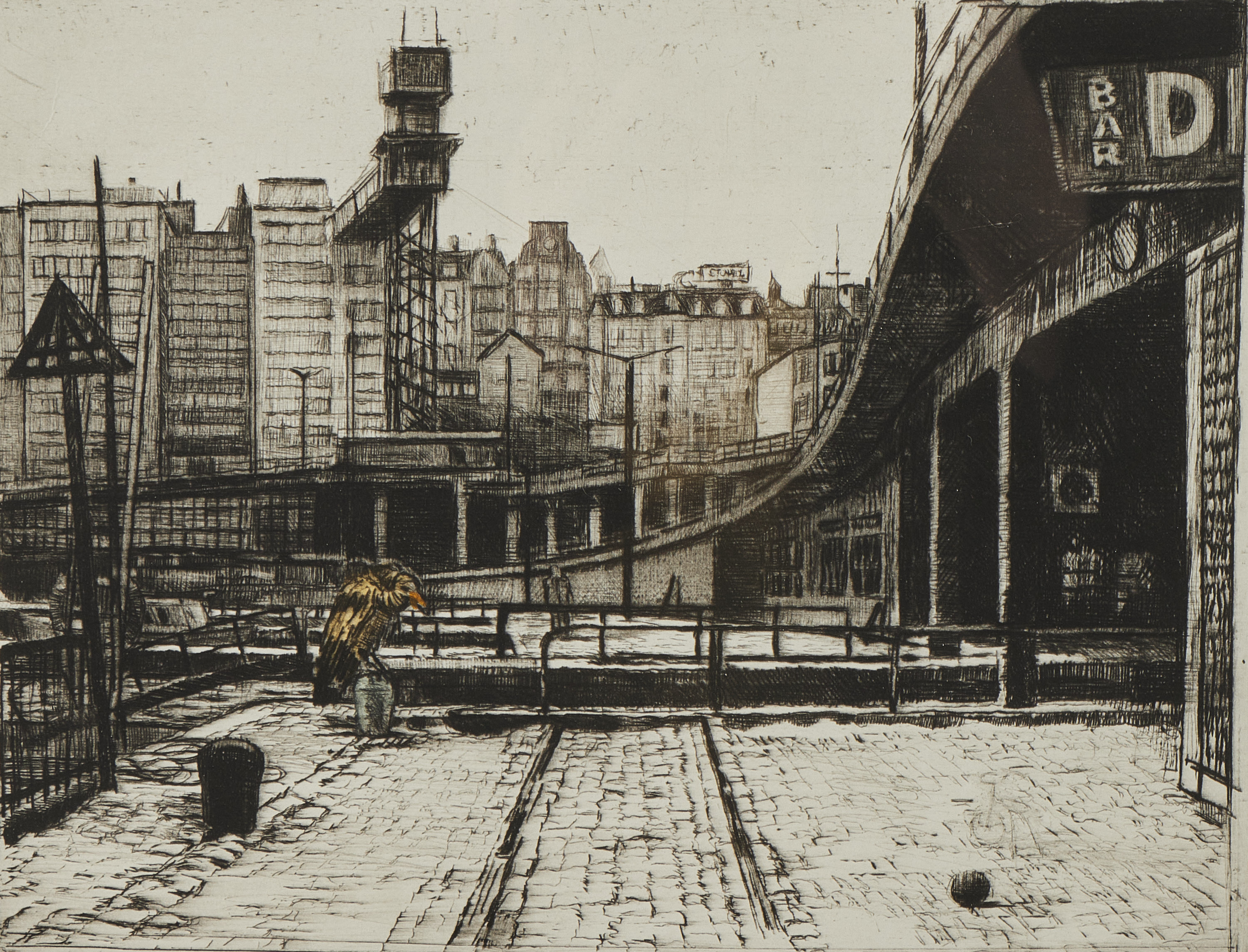 Torrnål, Hasse Lindroth (f. 1938), Sverige. Signerad, numrerad 129/150 ...