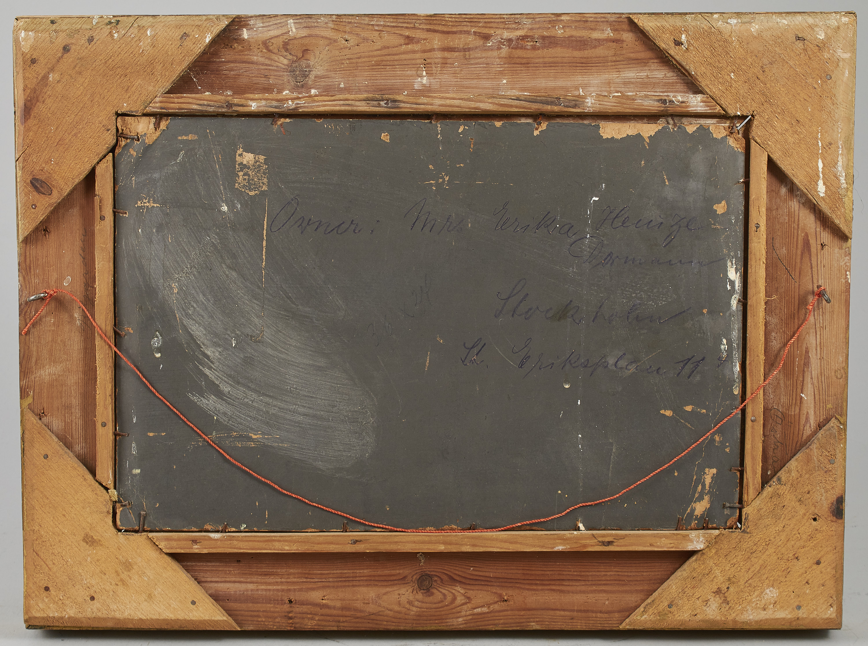 Oljemålning, Ernst Meissner (1837-1902), Tyskland. Signerad, daterad ...
