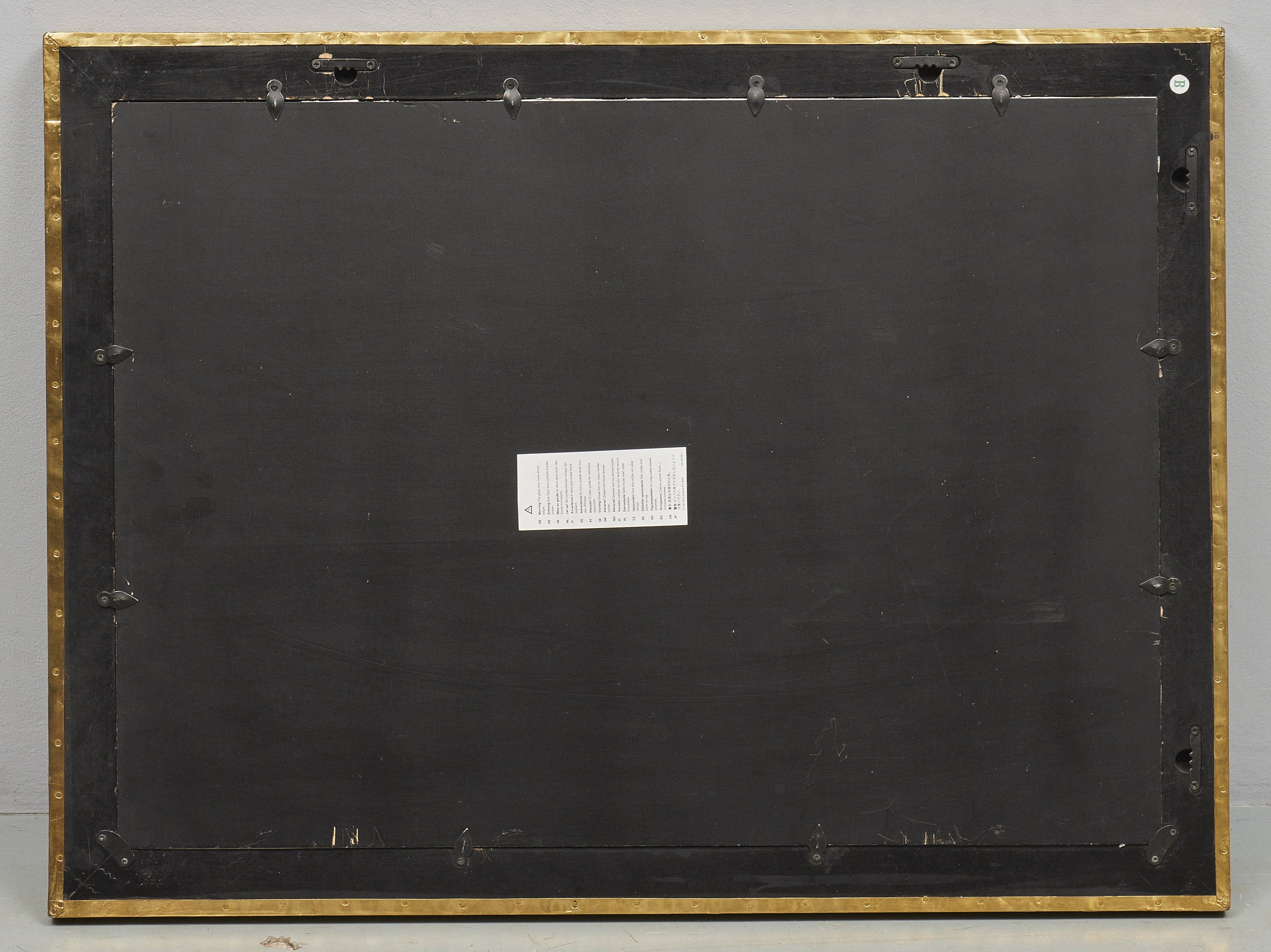 Tuschteckning, Oidentifierad konstnär. Ej signerad. Motivet: 38x59cm ...