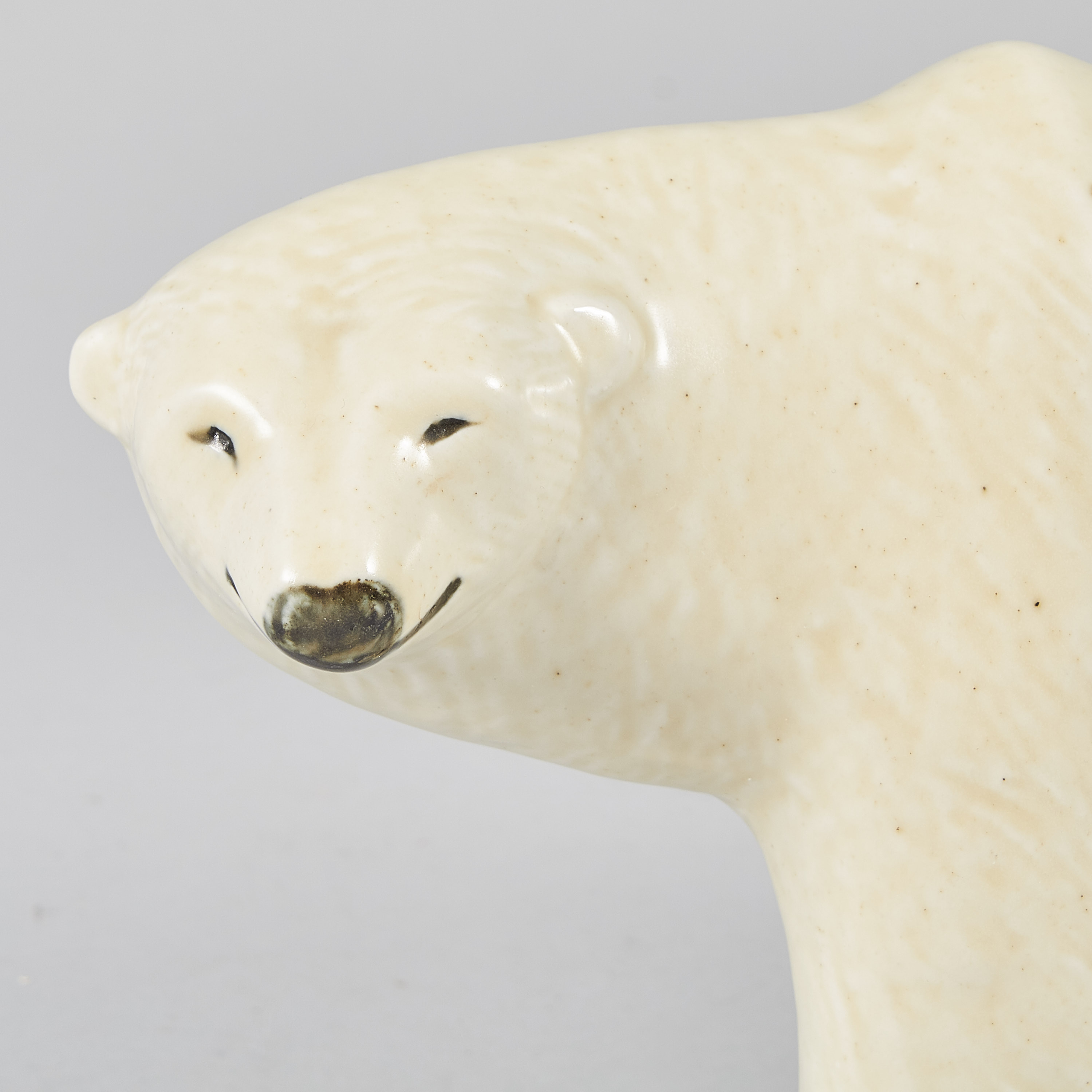 Skulptur, Lisa Larson (f. 1931), Isbjörn, Isbjörn ur Skansen ...