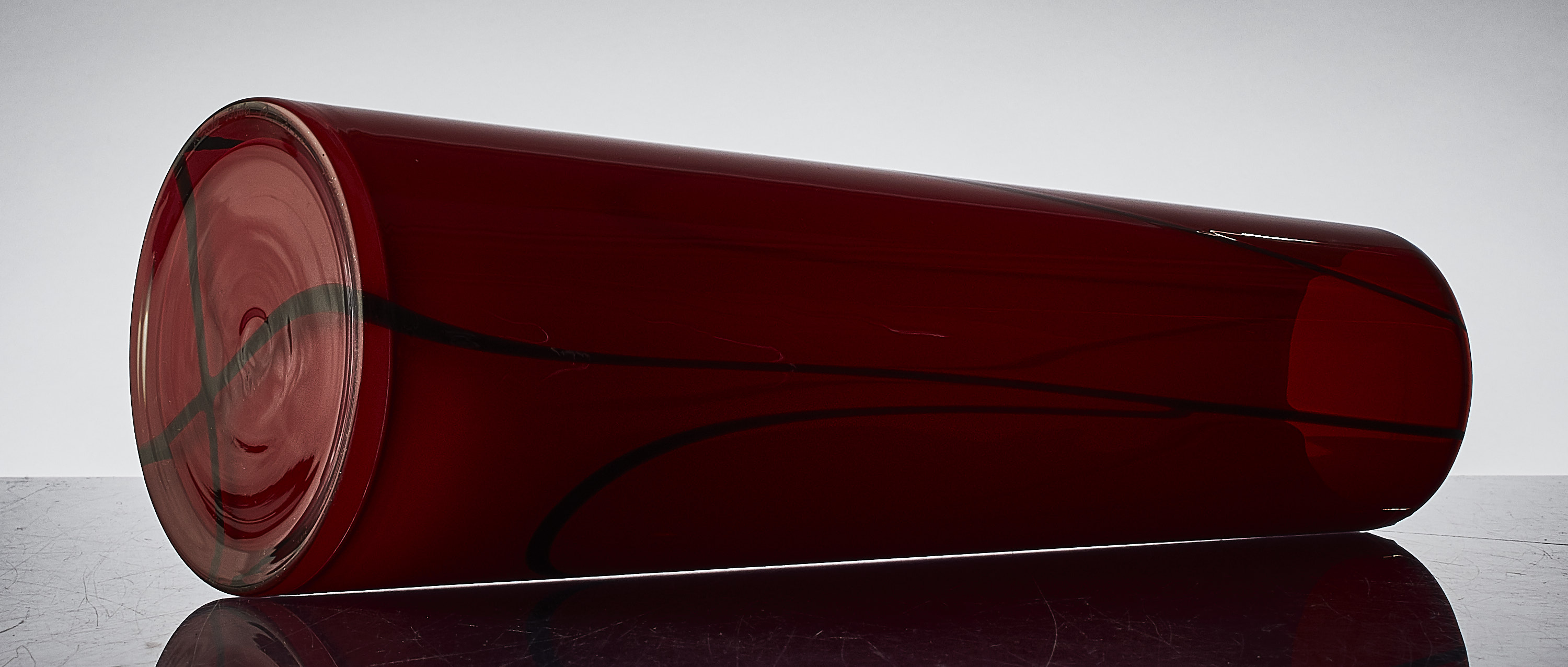 Vas, Kosta Boda, Anna Ehrner (f. 1948), Sverige. Höjd: 33 cm. Metropol ...