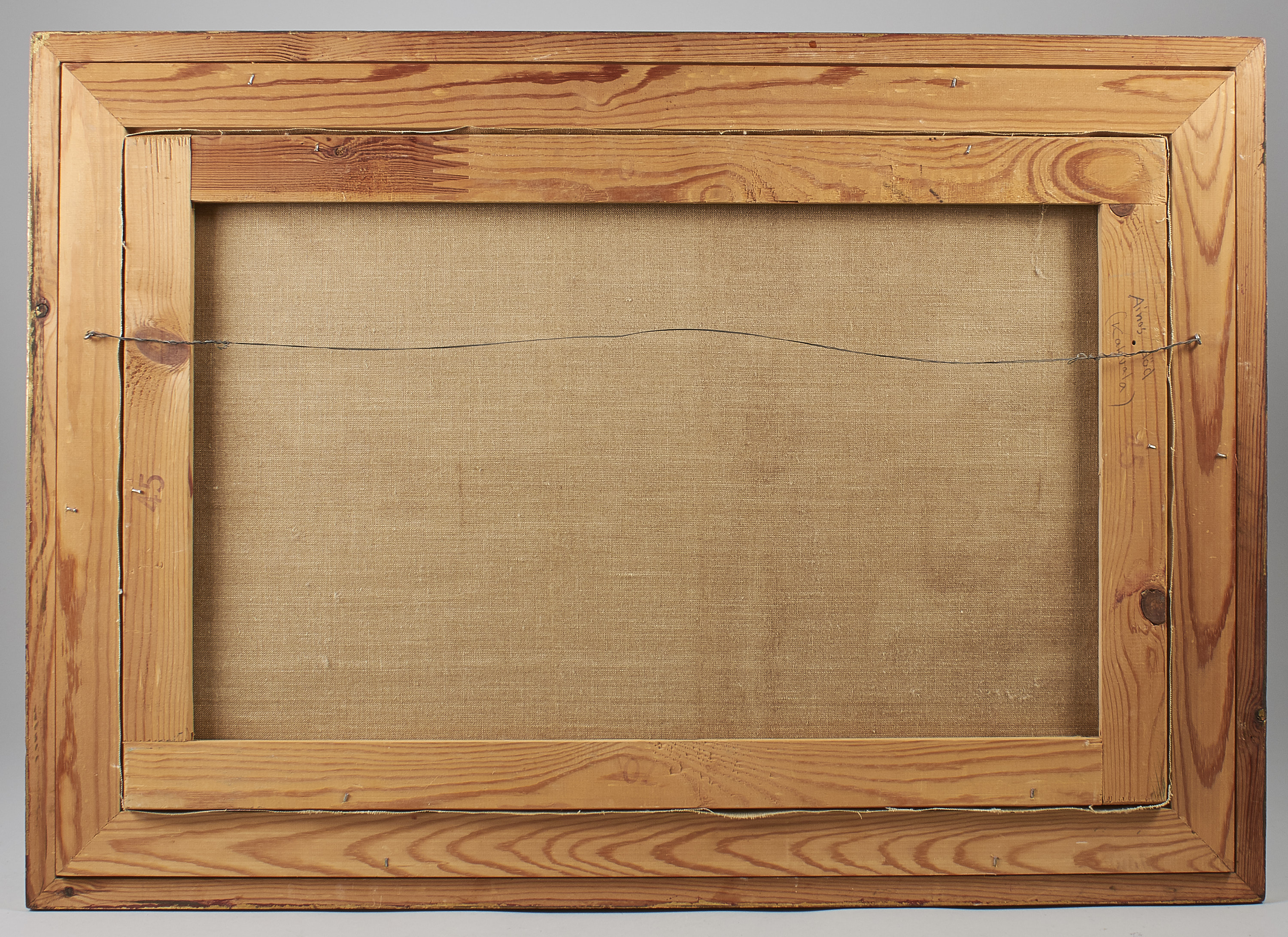 Oljemålning, Bengt Olov Abrahamsson (1924-1989), Sverige. Signerad ...