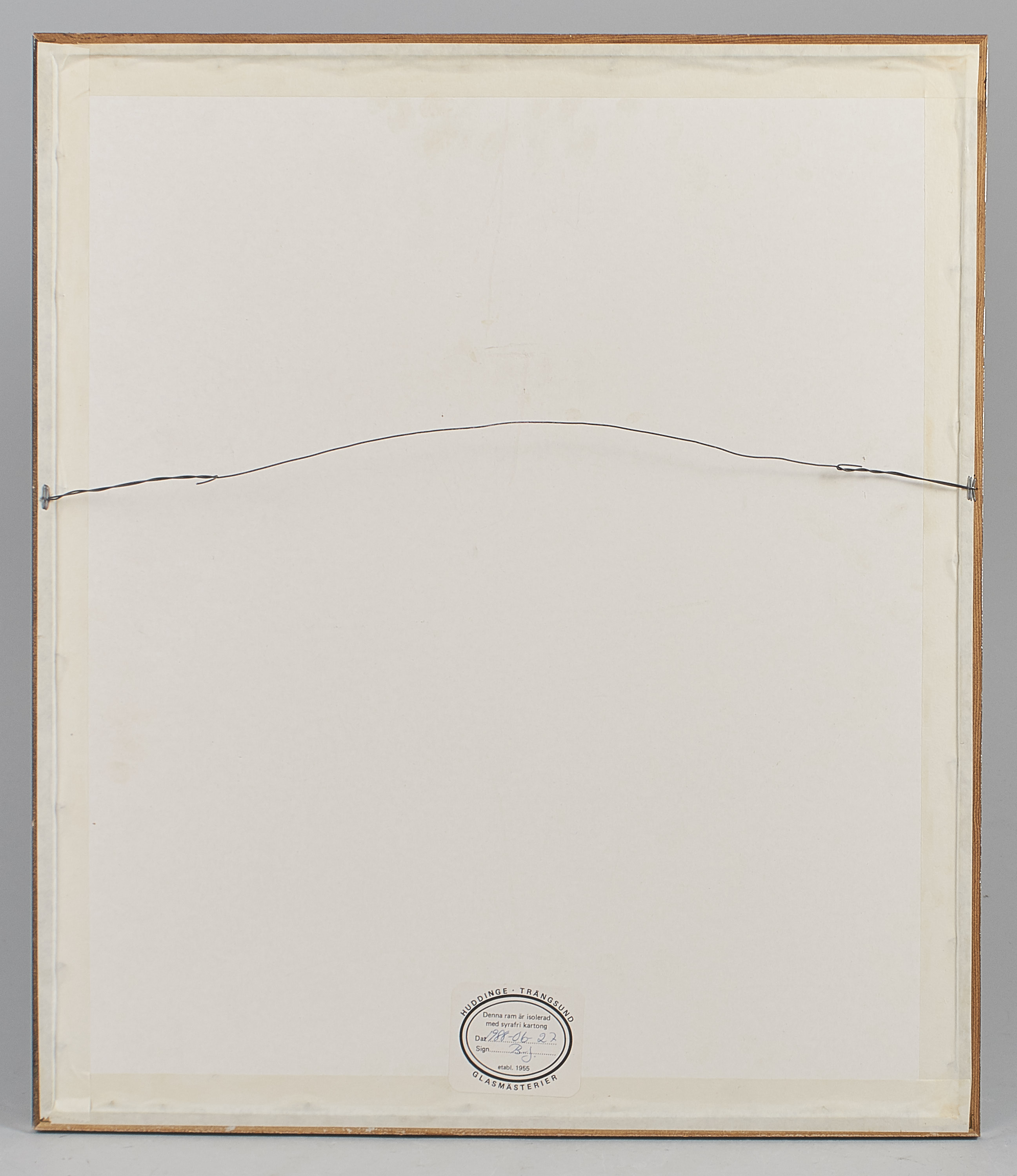 Etsning, Hasse Lindroth (f. 1938), Sverige. "Från Beckholmen". Signerad ...