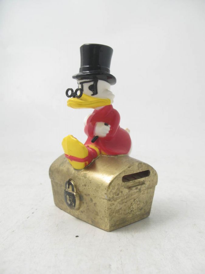 Sparbössa, Joakim von Anka, Plast, Walt Disney Production, höjd: 15 ...