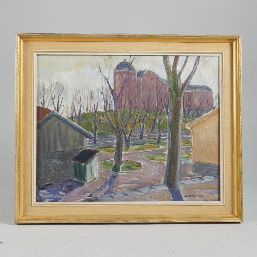 Oljemålning, Emil Hedenström (1892-1957) | Barnebys