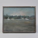 Oljemålning, Lars Norberg, Kust, signerad, 39x50. Metropol - Auktioner ...
